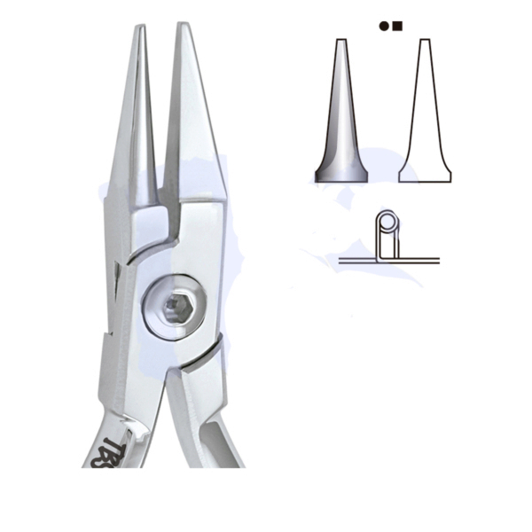 Pinza Angle No. 2 pico de pájaro larga en LALEO