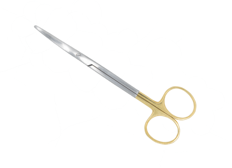 Tijera Metzenbaum Curva 14 Cm P/ C.T. en LALEO