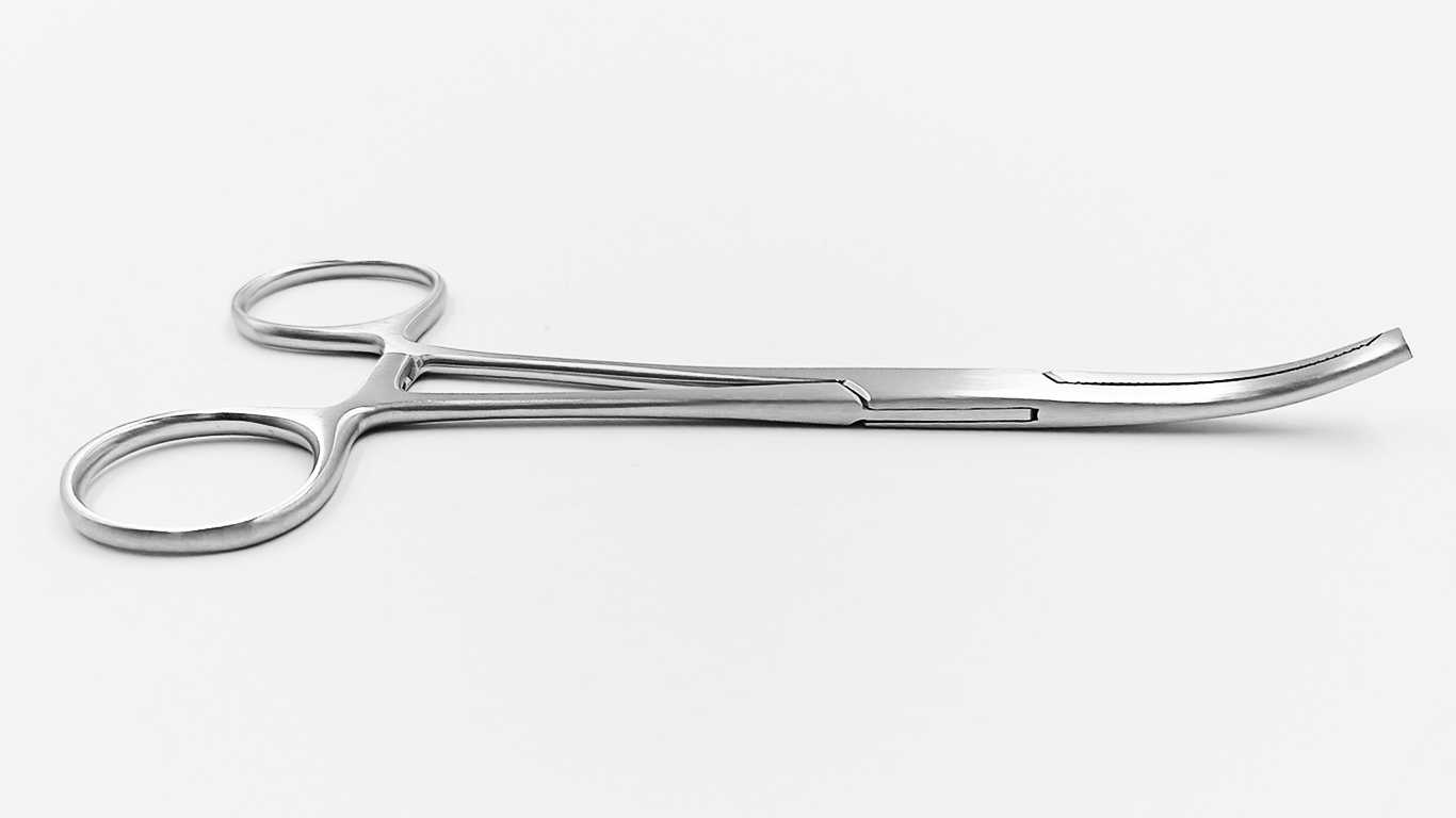Pinza Kocher Curva 14cm en LALEO