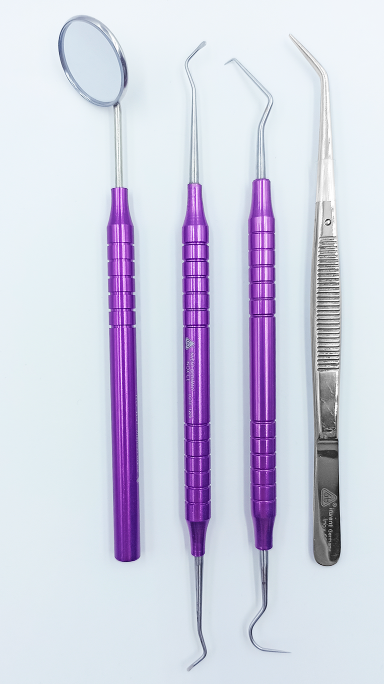 Básico 1x4 En Aluminio Color Morado en LALEO