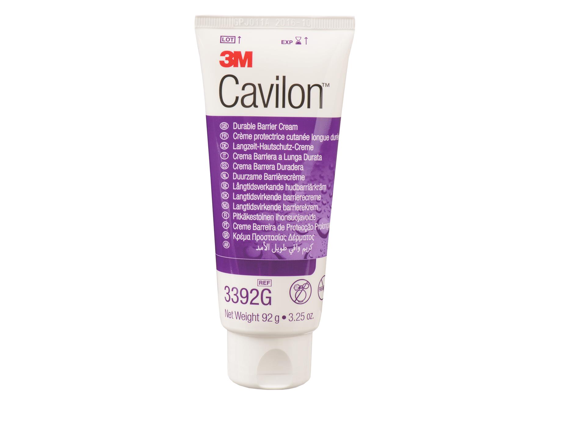 Crema Barrera Duradera 3392G 3M Cavilon de 92g