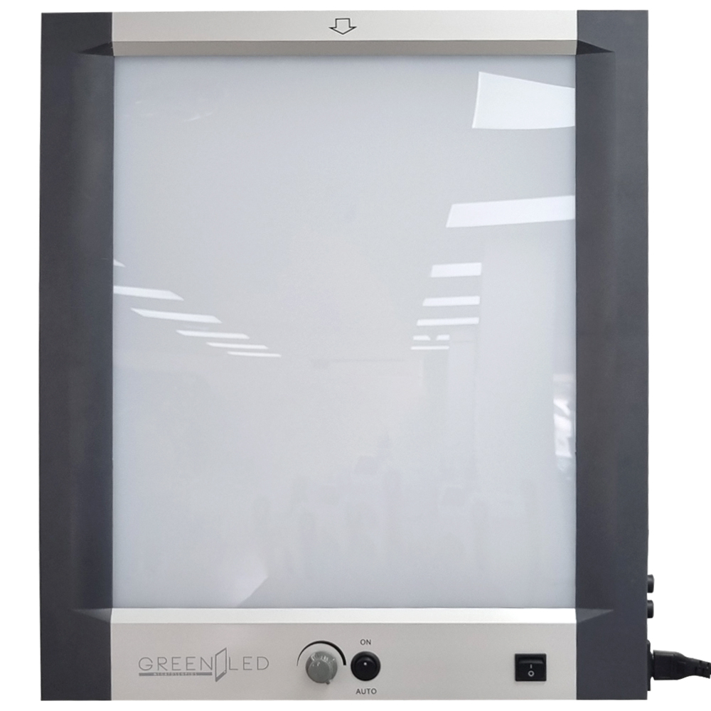 Negatoscopio Led sencillo 1 placa 6300 lux en LALEO