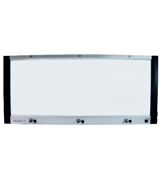 Negatoscopio plano 3 placas LED 6300 LUX en LALEO