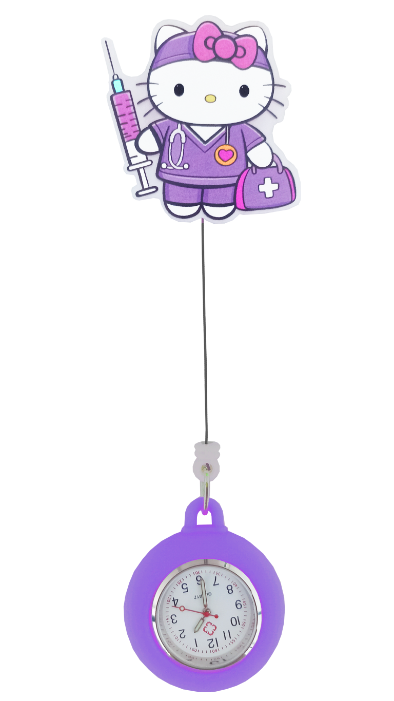 Reloj Segundero K morado en LALEO