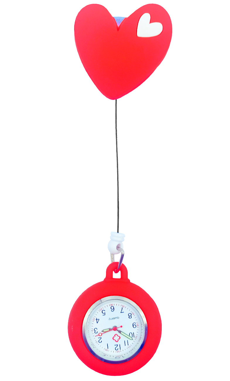 Reloj naturaleza corazón en LALEO