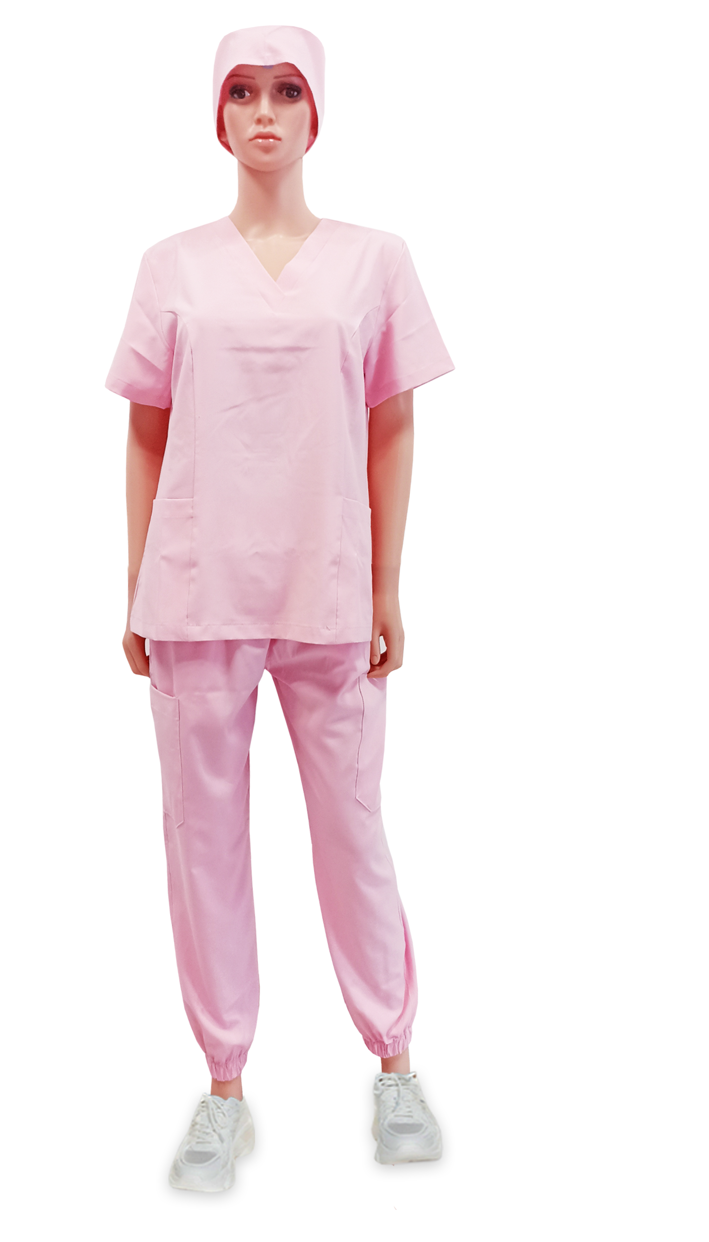 Uniforme Quirúrgico Repelente para Dama con Gorro LALEO Polly Rosa ...