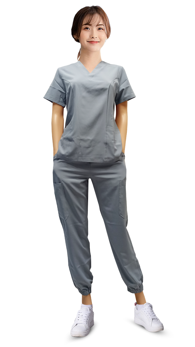 Uniforme Quirurgico Laleo Gris Perla en LALEO