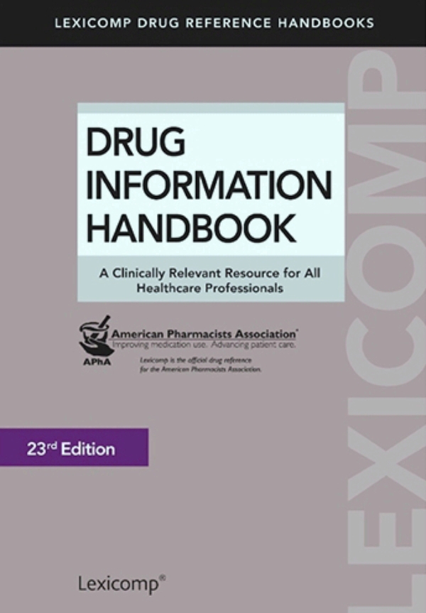 APA. Drug information handbook en LALEO