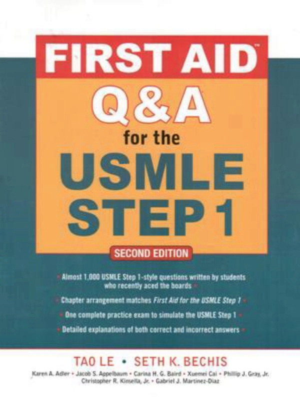 The essential Q&A companion book to First Aid for the® USMLE Step 1 ...