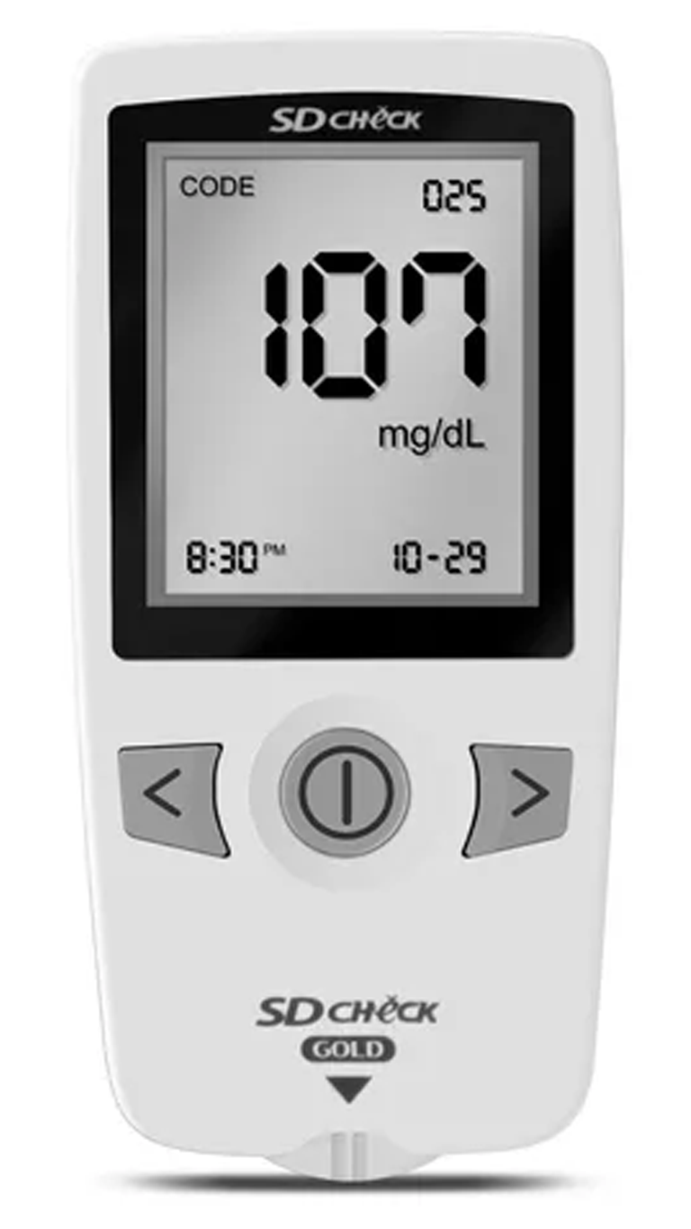 Glucómetro SDcheck Gold en LALEO