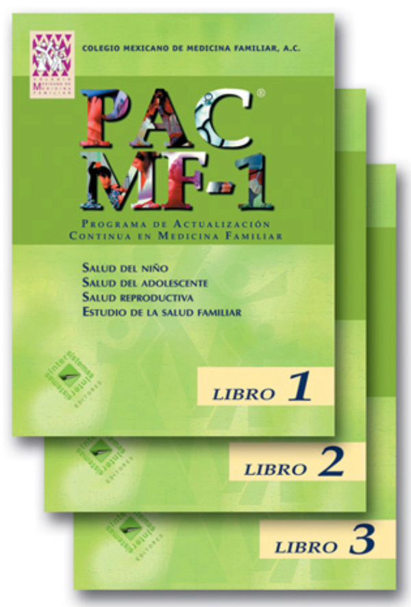 PAC MF-1 Medicina Familiar (3 tomos) en LALEO