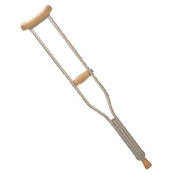 Muleta ajustable de aluminio chica en LALEO