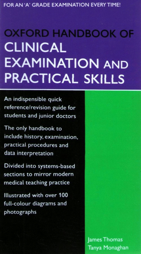 Thomas. Oxford Handbook of Clinical Examination and Practical Skills en ...