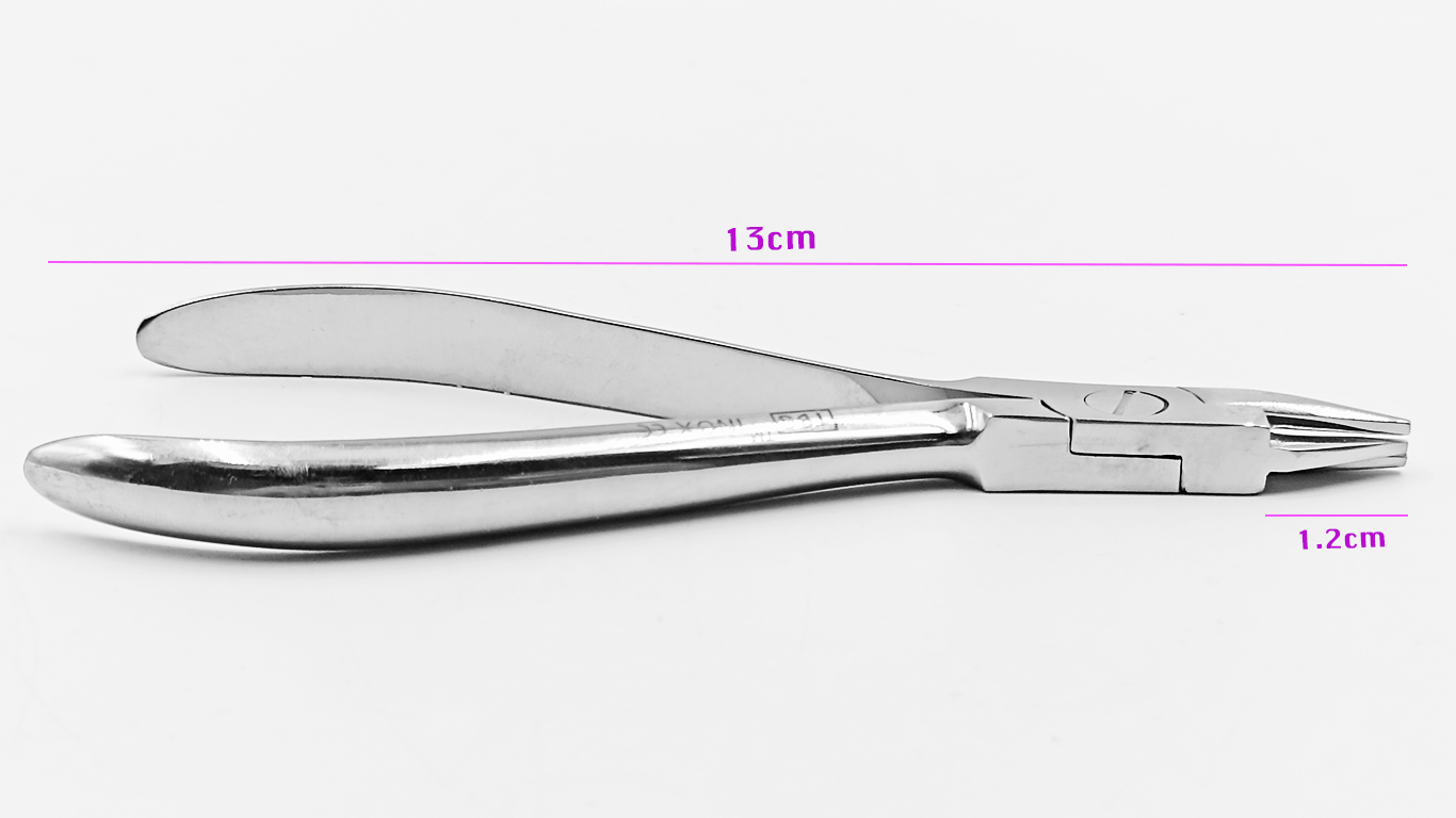Pinza aderer 3 picos para doblar alambre y ganchos en LALEO