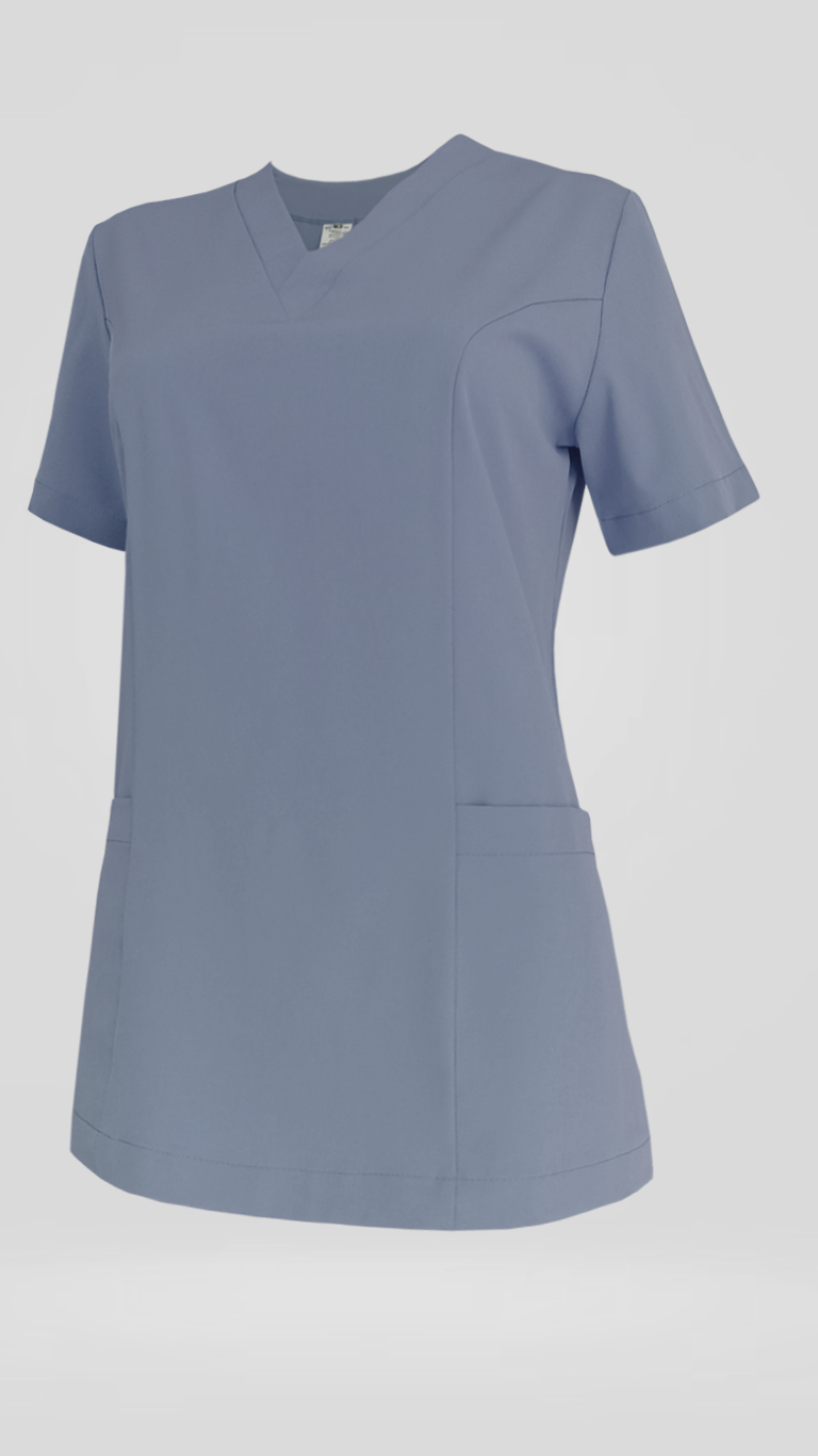 Uniforme Quirúrgico Repelente para Dama con Gorro LALEO Polly Gris ...