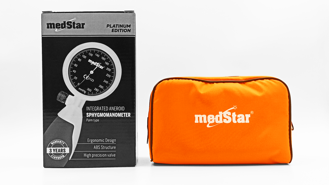 Esfigmomanometro aneroide Medstar Platinum en LALEO