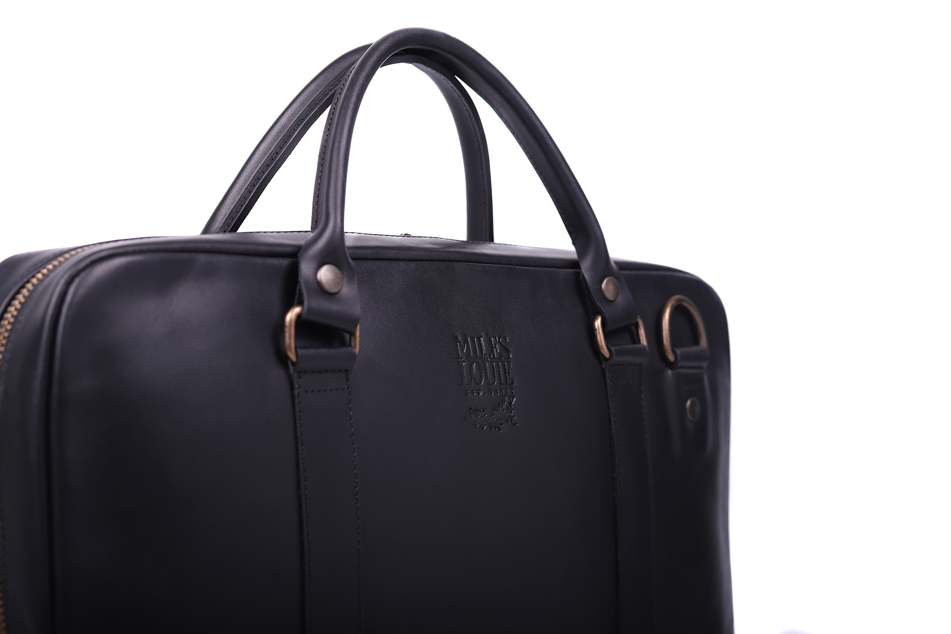 Portafolio Medico Atemporal Negro en LALEO