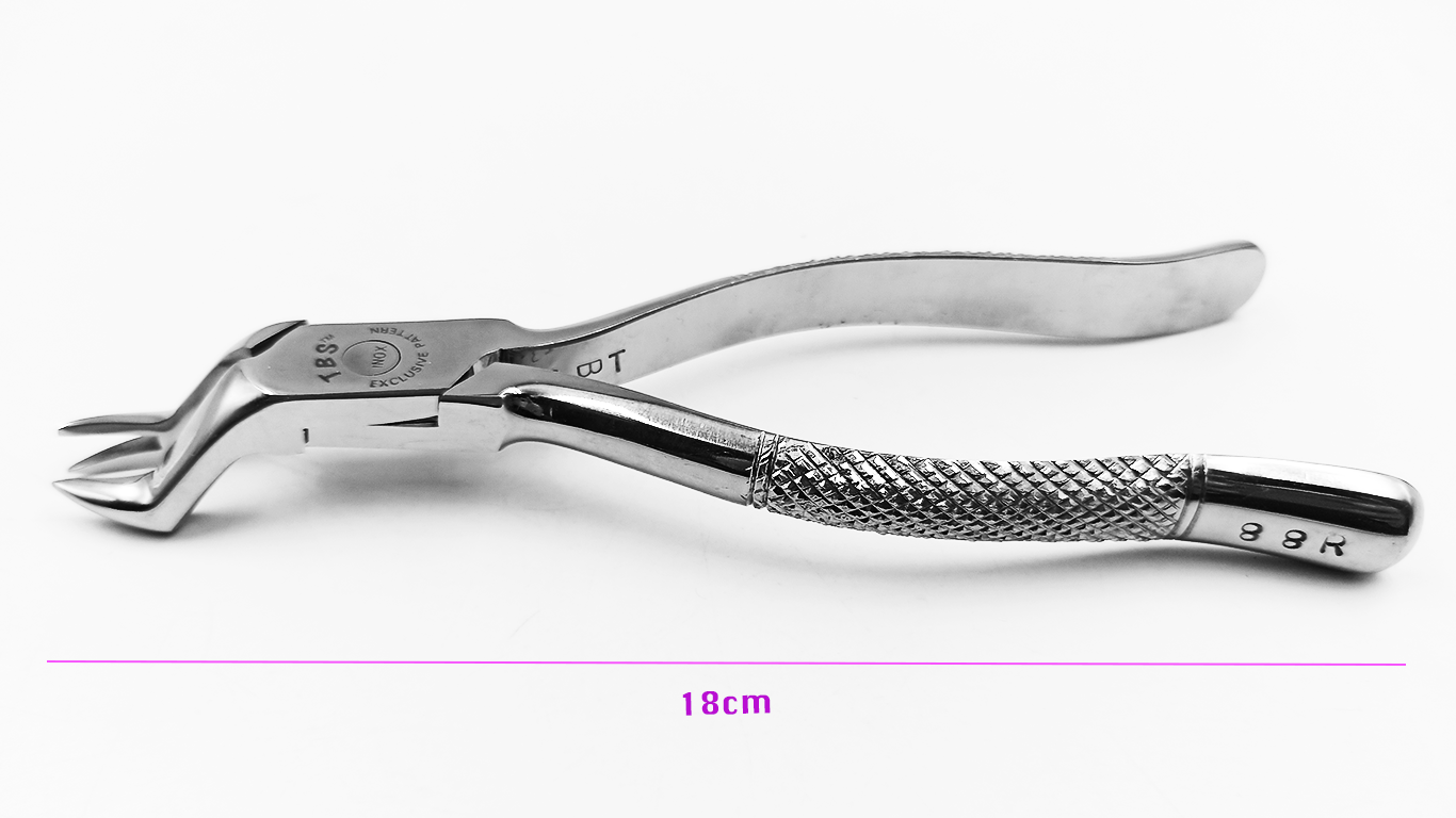 Forceps 88R de extracción para molares superiores derecho en LALEO