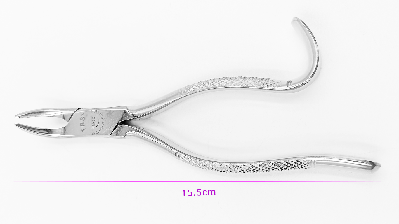 Forceps 103 de extracción para premolares y raices inferiores. en LALEO