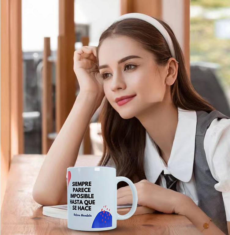 Taza Siempre parece imposible hasta que se hace en LALEO