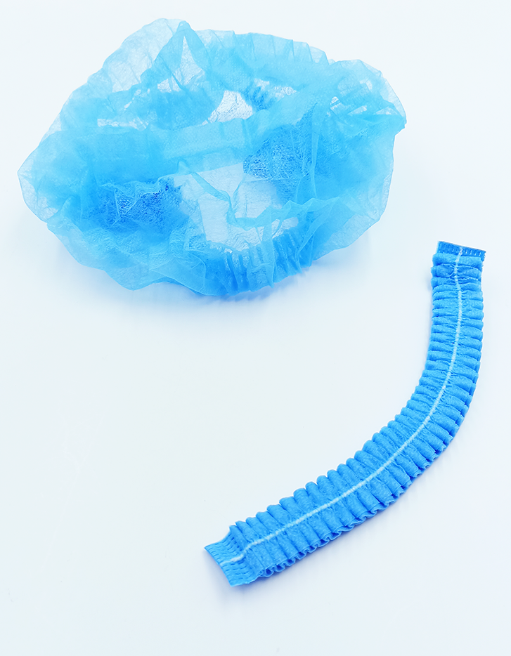 Gorro Plisado Azul Bolsa Con 100 Piezas Ambiderm en LALEO