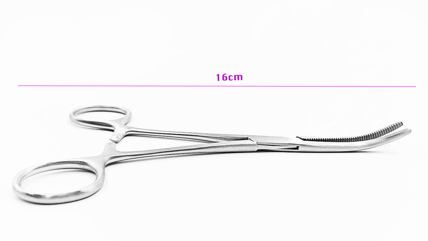 Pinza Rochester-Pean Curva 16cm en LALEO