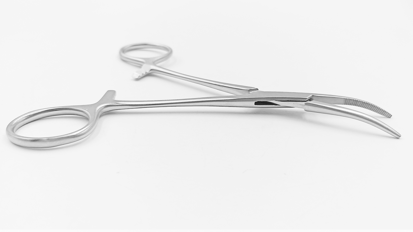 Pinza Kelly Curva 14cm en LALEO