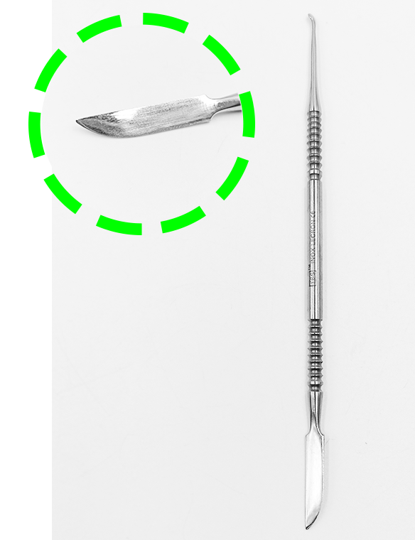 Espatula de Lecron en LALEO